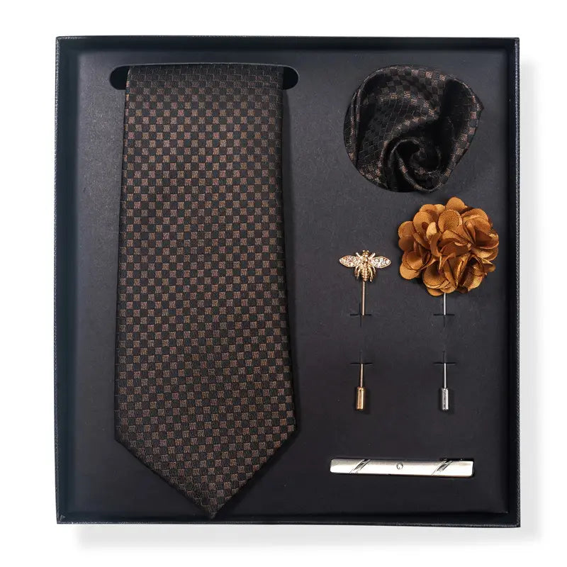 E-MALE 5 Piece Boxed Tie Set – E-Male Store