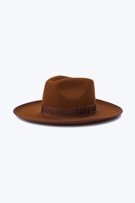 BRIXTON Reno Fedora - Coffee/Coffee – E-Male Store